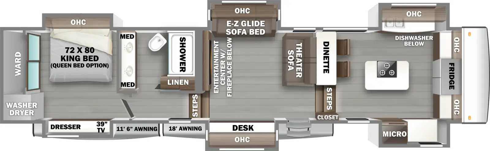 NEW 2025 RIVERSTONE LEGACY 421FK - Overview | Berryland Campers